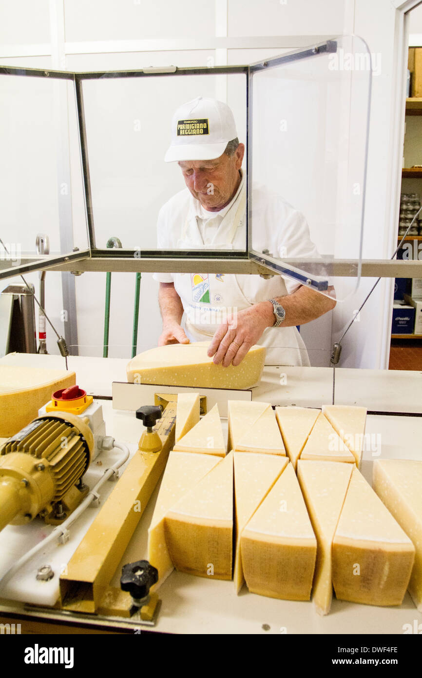Parma cheese factory hi-res stock photography and images - Alamy