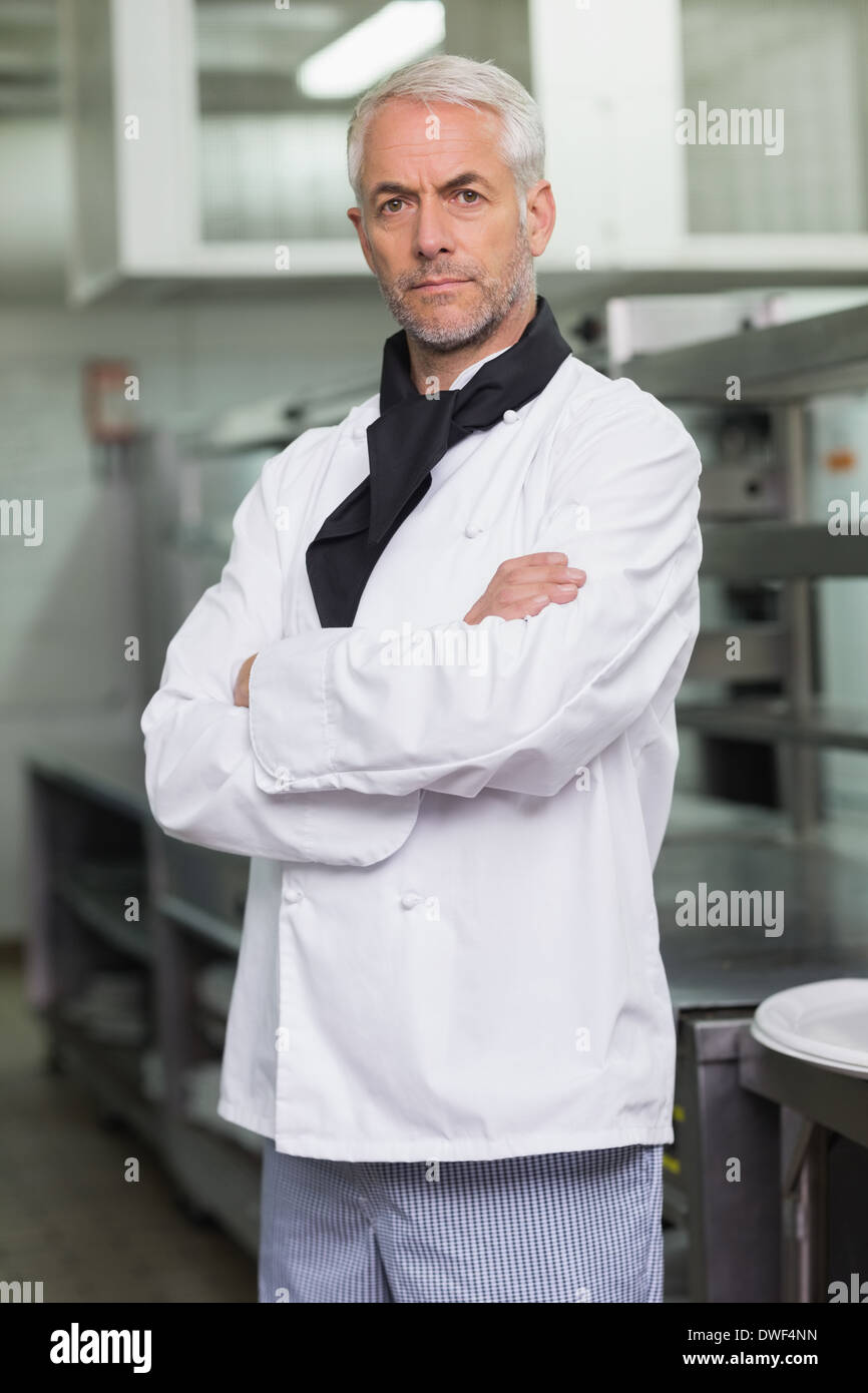 Chefs arms folded stern hi-res stock photography and images - Alamy