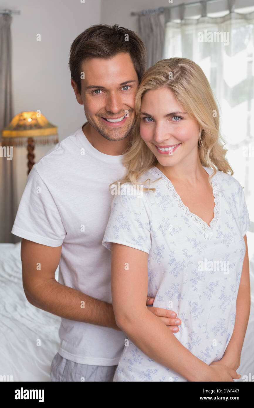 Couple standing their home hi-res stock photography and images - Alamy