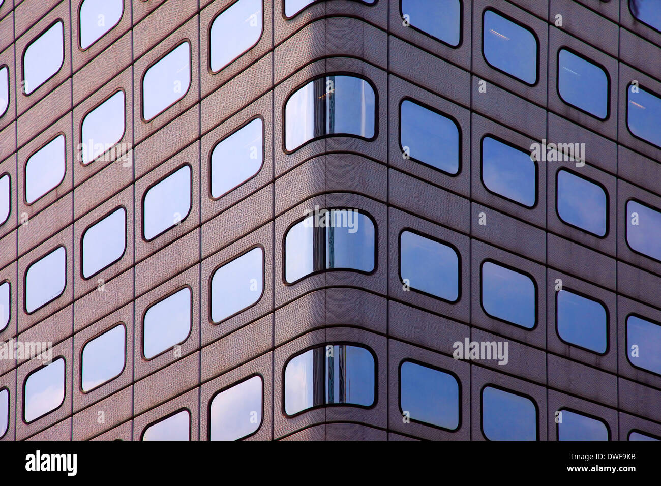 Fasade of office building in Hong Kong Stock Photo - Alamy