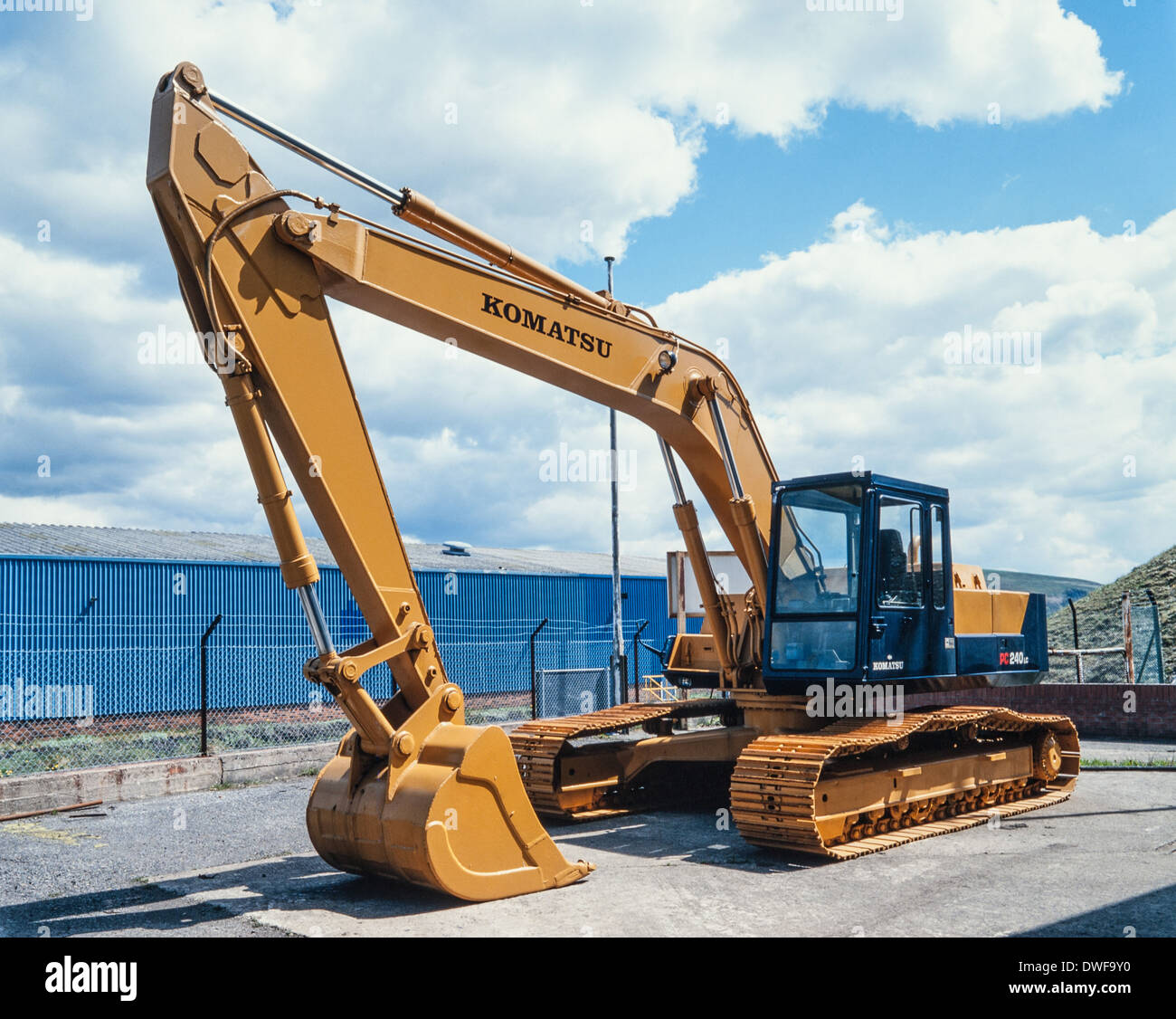 Komatsu PC240LC Hydraulic Excavator Stock Photo - Alamy