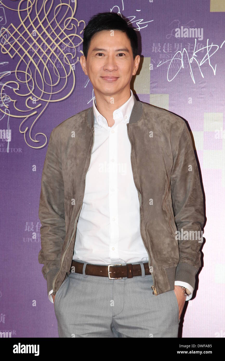 Hong Kong, China. 6th Mar, 2014. Nick Cheung poses for a photocall at ...
