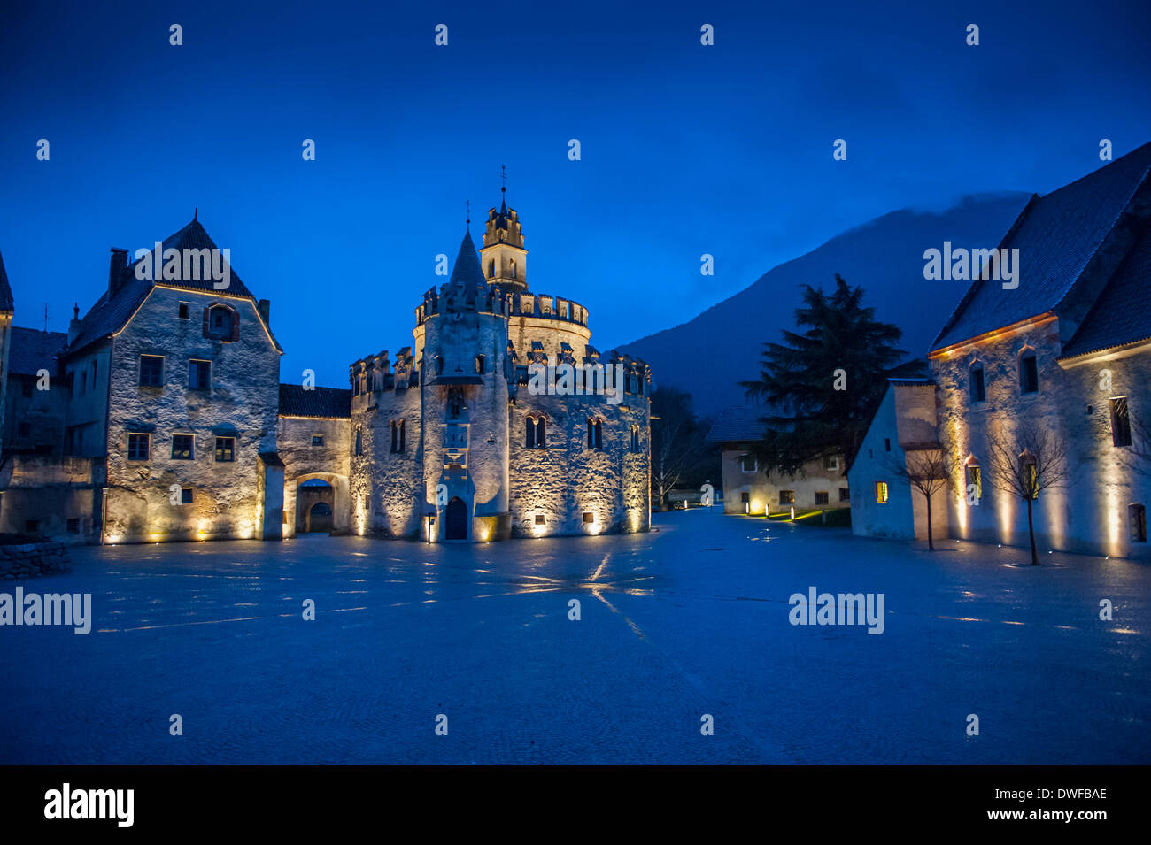 Augustinian regular monastery abbazia di hi-res stock photography and ...