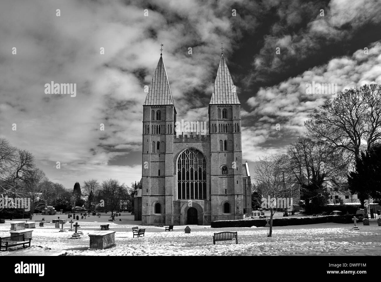 Southwell Minster, Southwell village, Nottinghamshire, England, UK ...