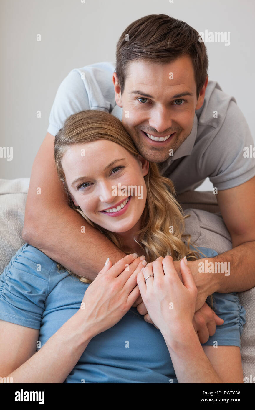 Man standing behind sofa hi-res stock photography and images - Alamy
