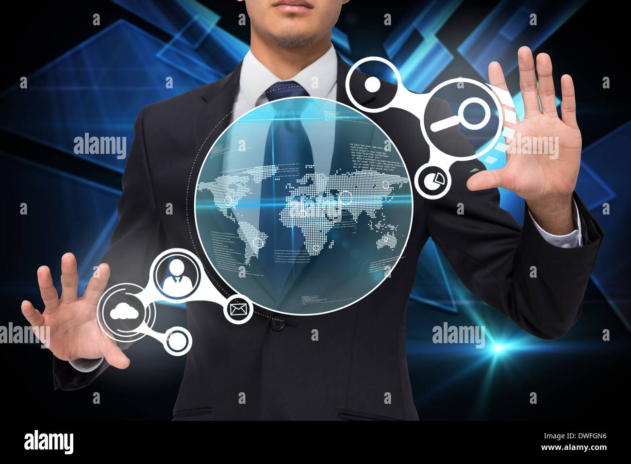 Earth interface hi-res stock photography and images - Alamy