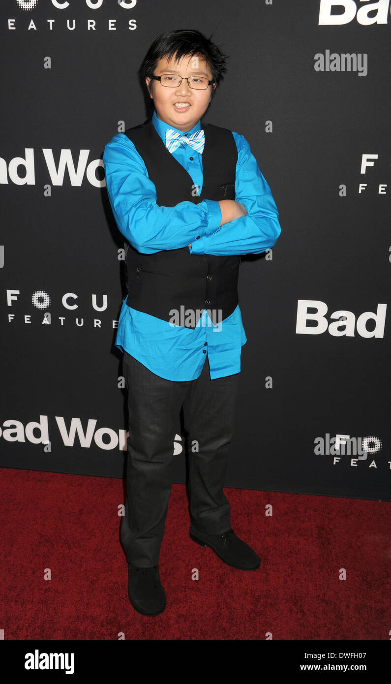 Hollywood, California. 5th Mar, 2014. Matthew Zhang attending the ...