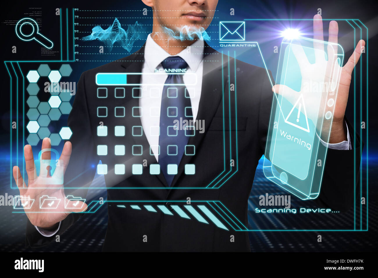 Security interface hi-res stock photography and images - Alamy