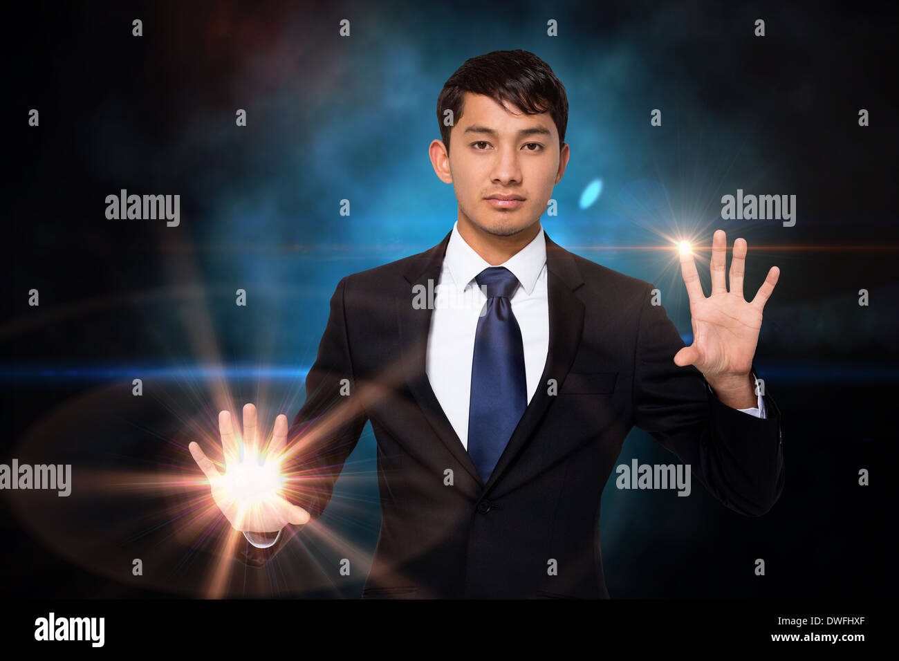 Touching lights hi-res stock photography and images - Alamy