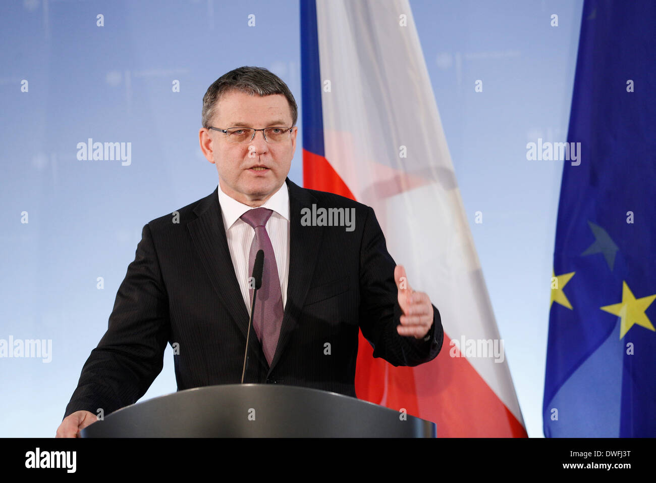 Berlin, Germany. Mars 07th, 2014. Foreign Minister Steinmeier meets the ...