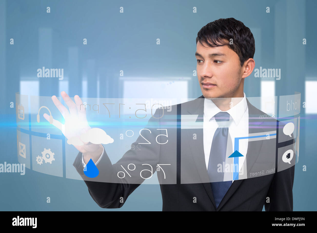 Businessman menu hi-res stock photography and images - Alamy