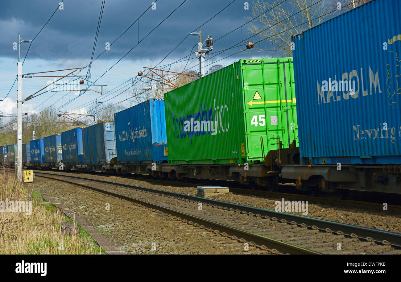 Malcolm logistics train hi-res stock photography and images - Alamy