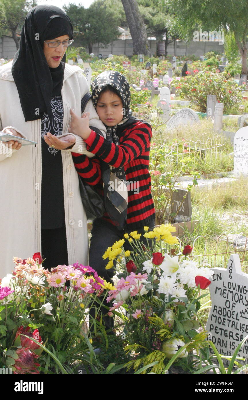 South Africa. Cape Town. Relatives of slain South African music legend ...