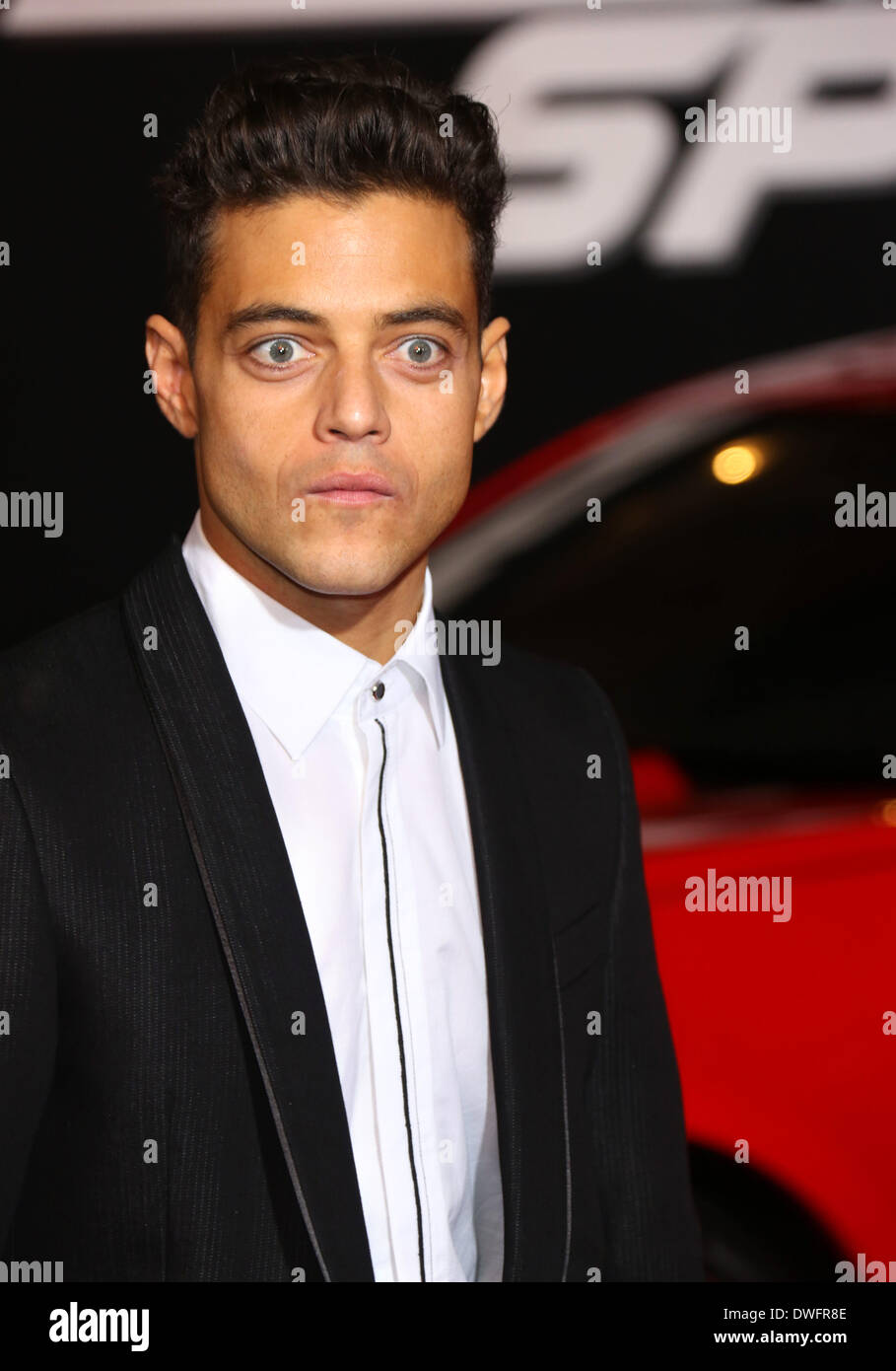 Los Angeles, USA. 06th Mar, 2014. Actor Rami Malek attends the premiere ...