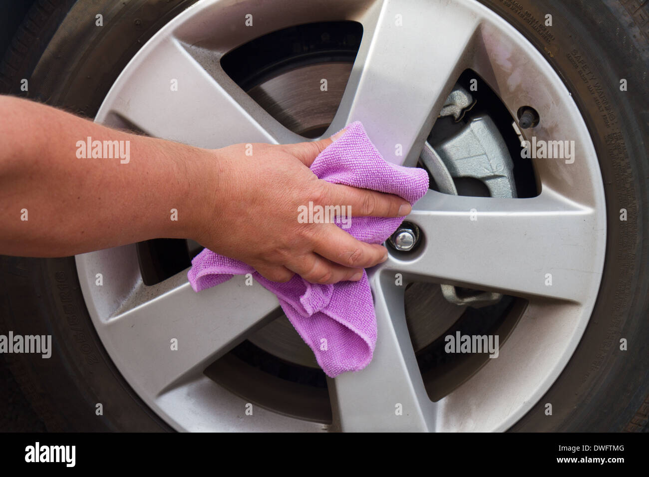 Washing coated wheels Stock Photo - Alamy