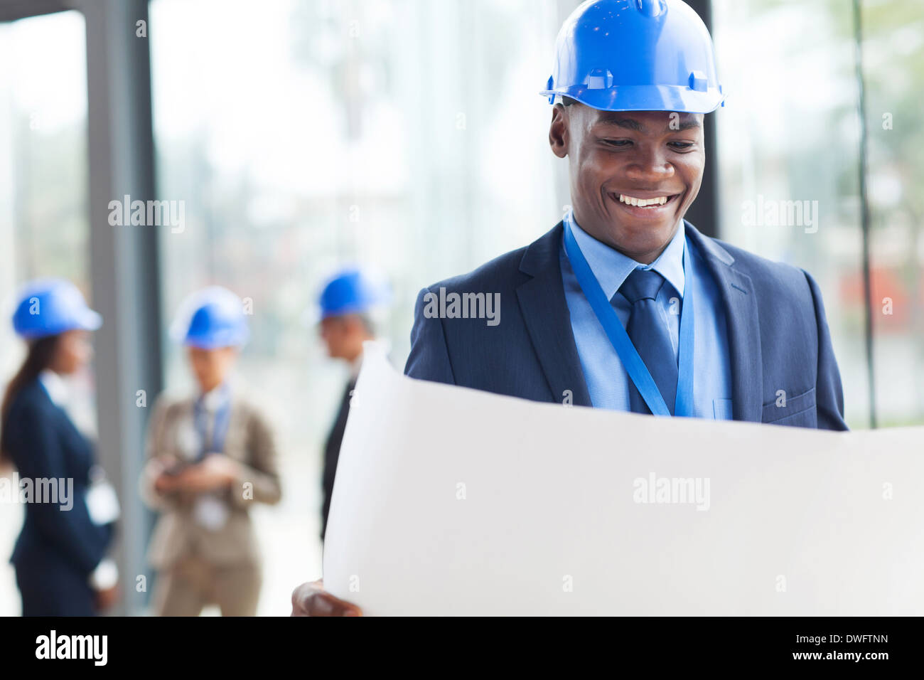 African american construction leader hi-res stock photography and ...