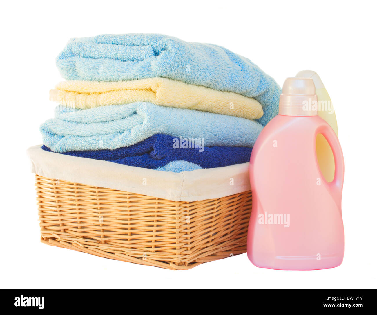Folded clothes basket hi-res stock photography and images - Alamy