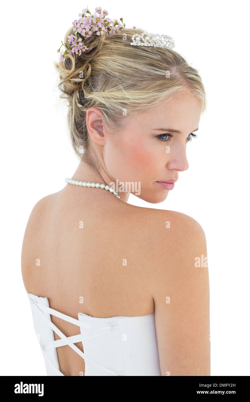 Female wearing white off shoulder hi-res stock photography and images ...