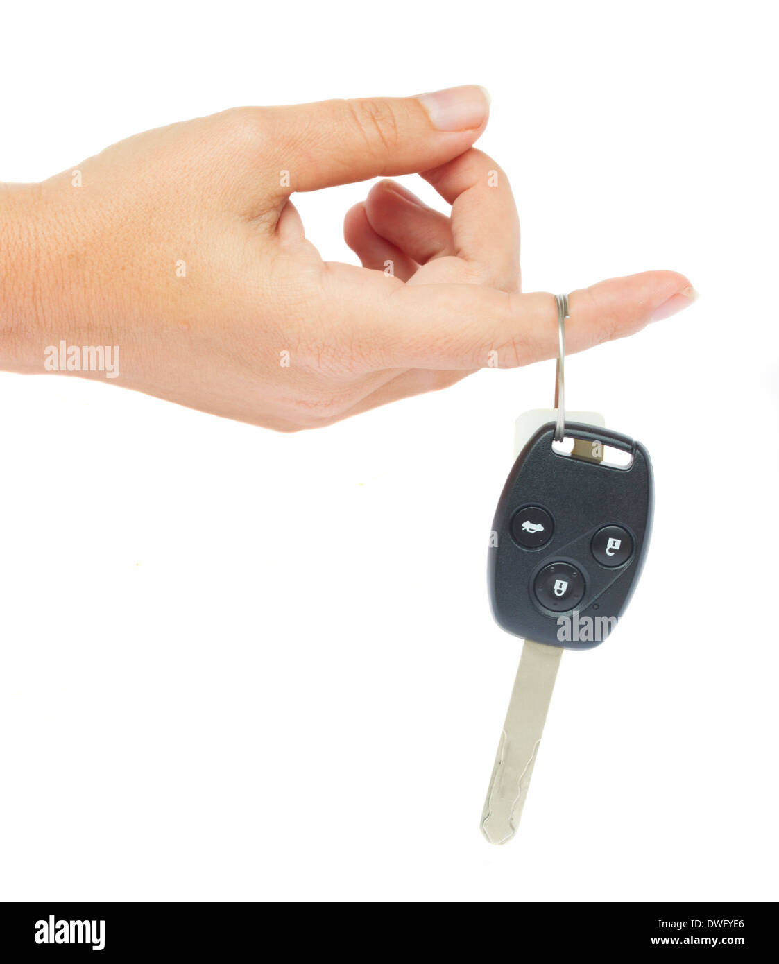 Driving concept hand car Cut Out Stock Images & Pictures - Alamy