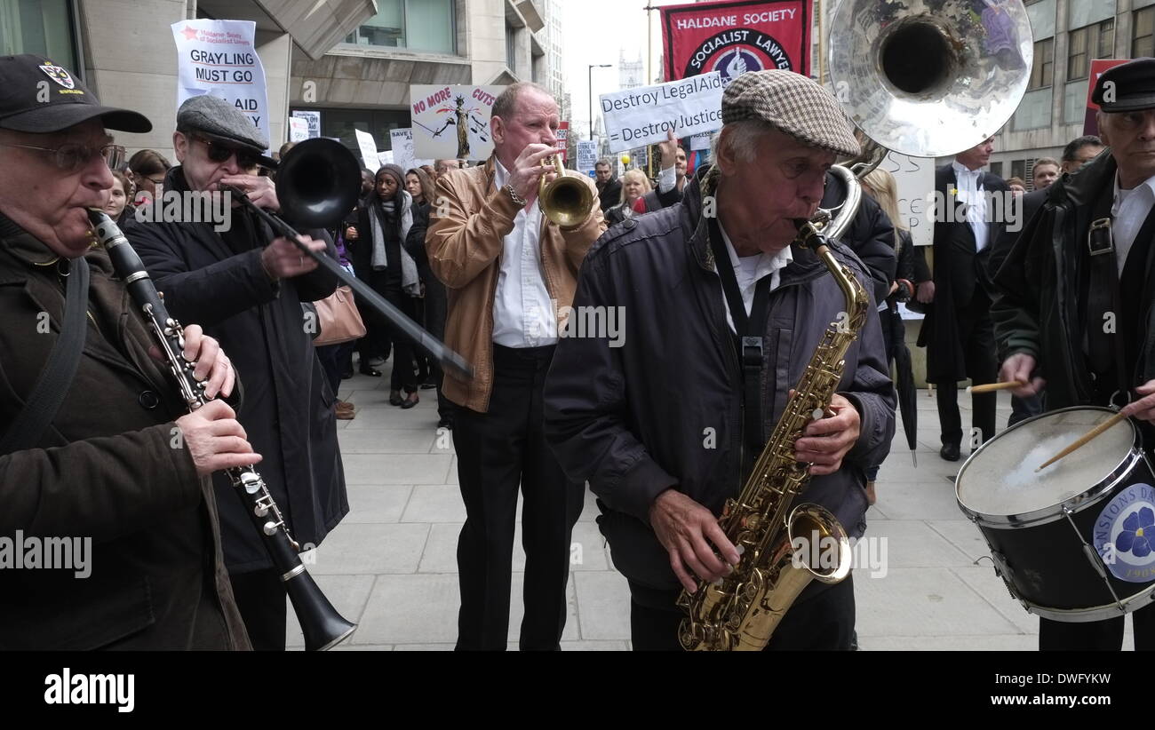 London, UK. 07th Mar, 2014. The Don Cook Jazz band accompanied the ...