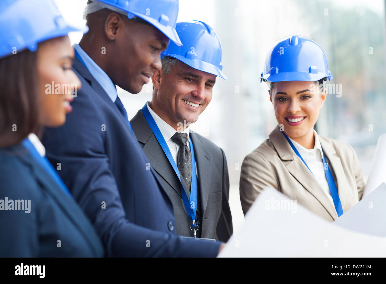 Professional construction team hi-res stock photography and images - Alamy