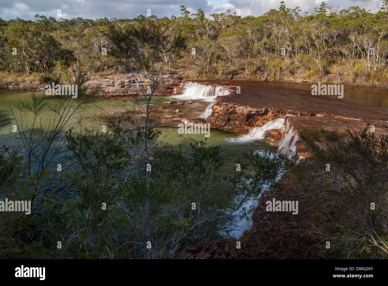 FRUIT BAT FALLS, ELIOT CREEK, JARDINE RIVER NATIONAL PARK, CAPE YORK ...