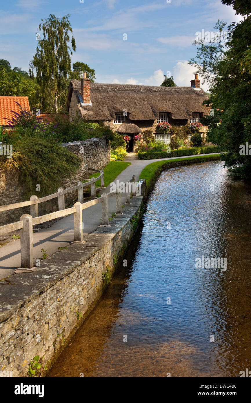 English country village of Thornton-le-Dale in North Yorkshire in the ...
