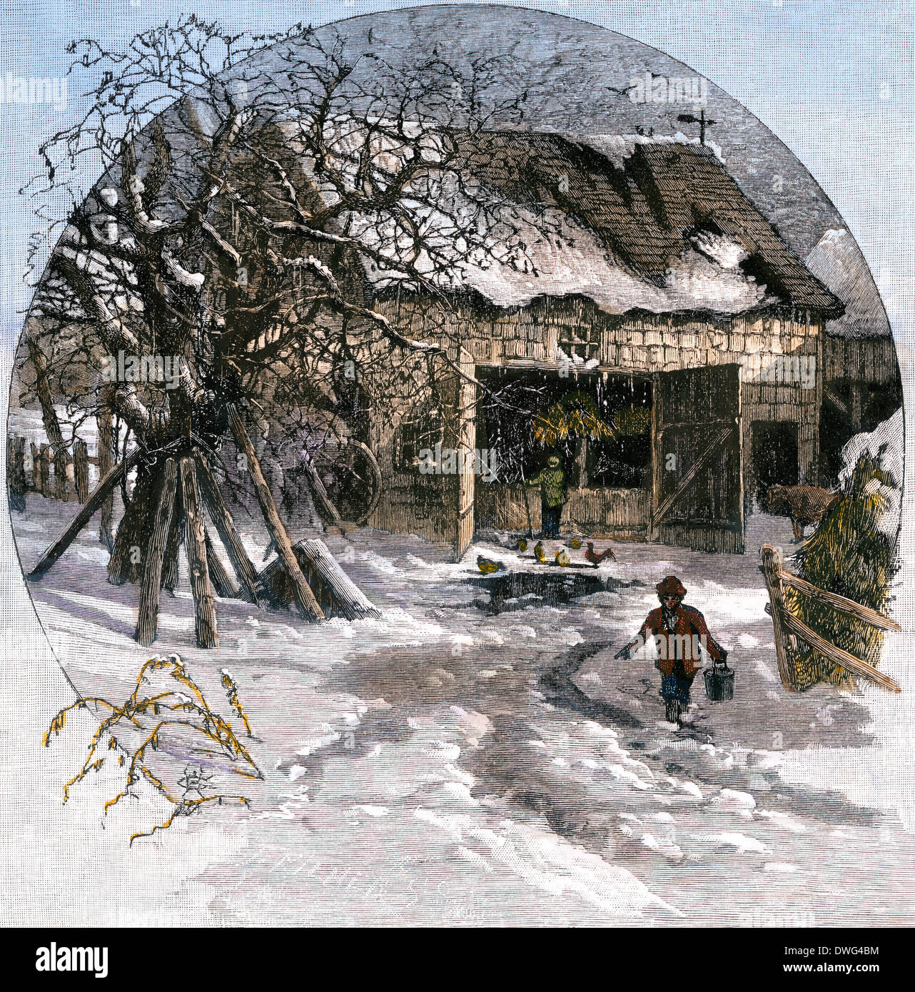 1800s family farm hi-res stock photography and images - Alamy