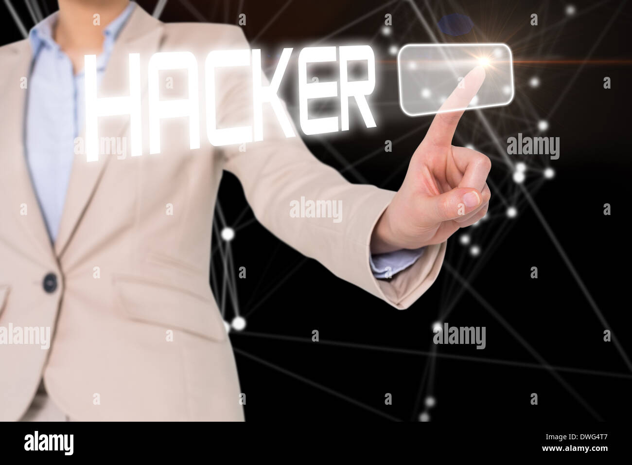 Female professional hacker hi-res stock photography and images - Alamy