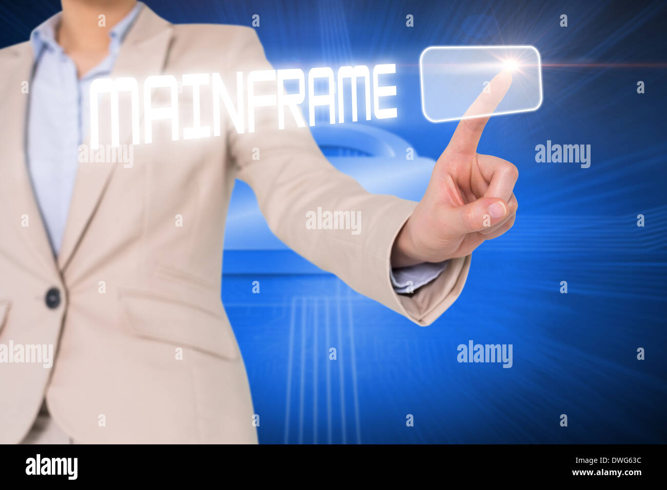 Mainframe woman hi-res stock photography and images - Alamy