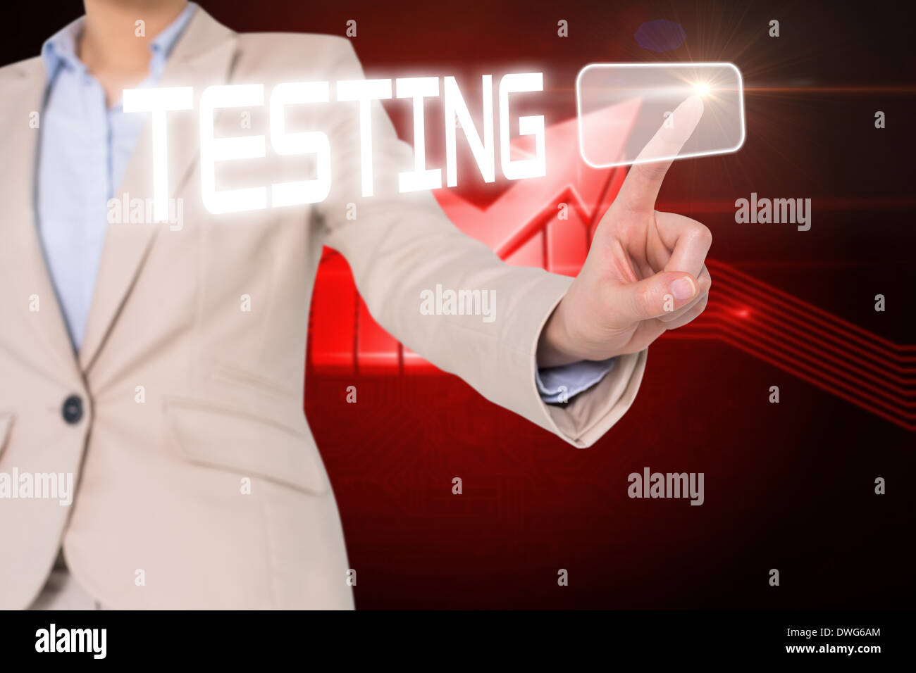 Finger testing hi-res stock photography and images - Alamy