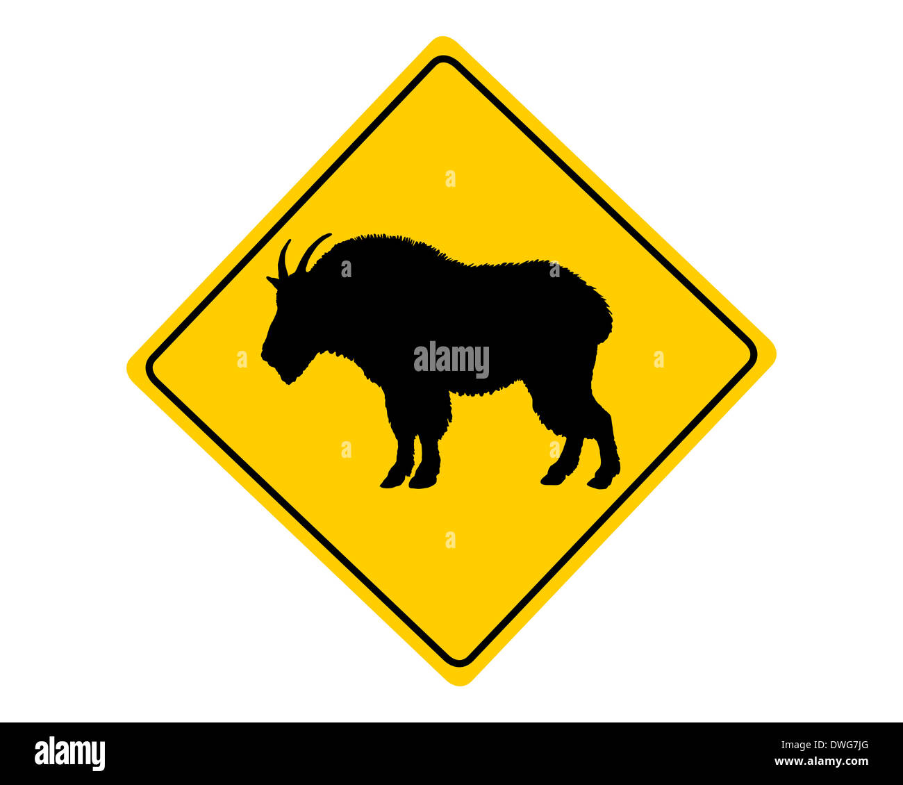 White mountains warning sign Cut Out Stock Images & Pictures - Alamy