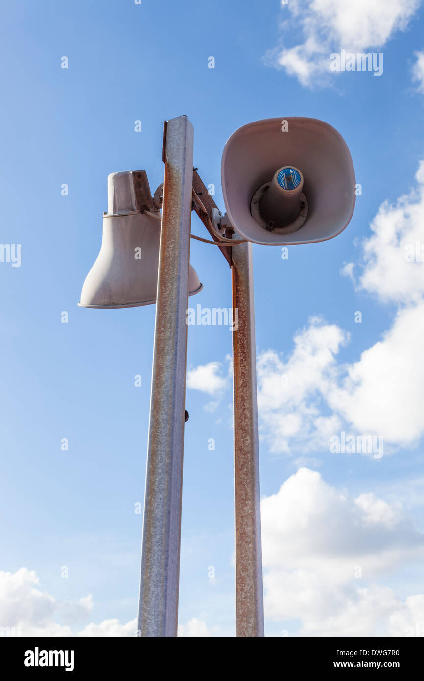 Public address system hi-res stock photography and images - Alamy