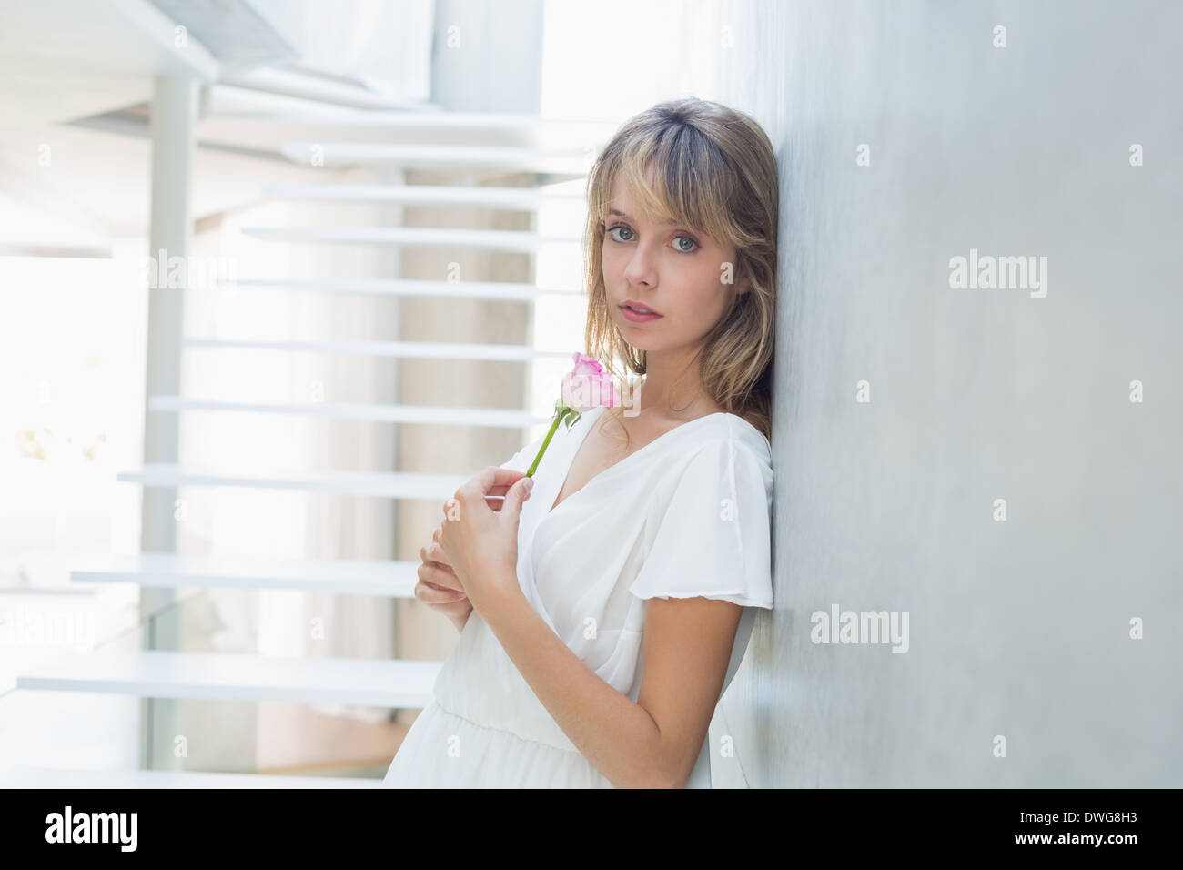 Beautiful woman flower hi-res stock photography and images - Alamy