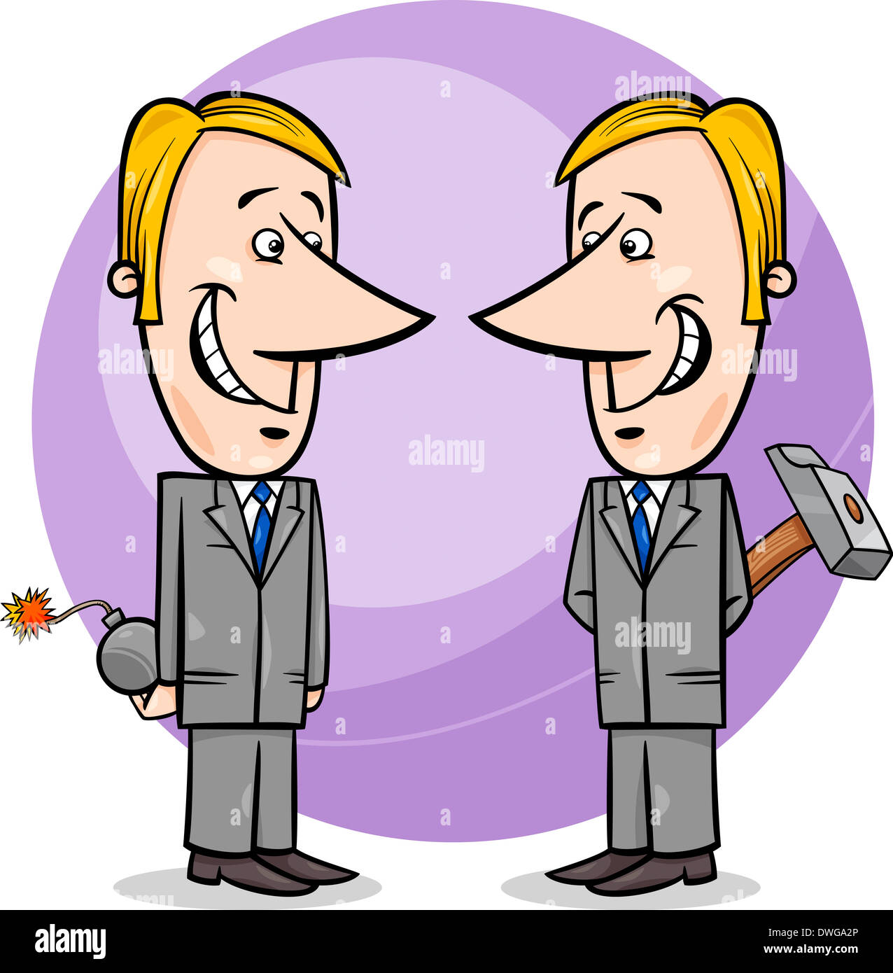 Pretend cartoon hi-res stock photography and images - Alamy