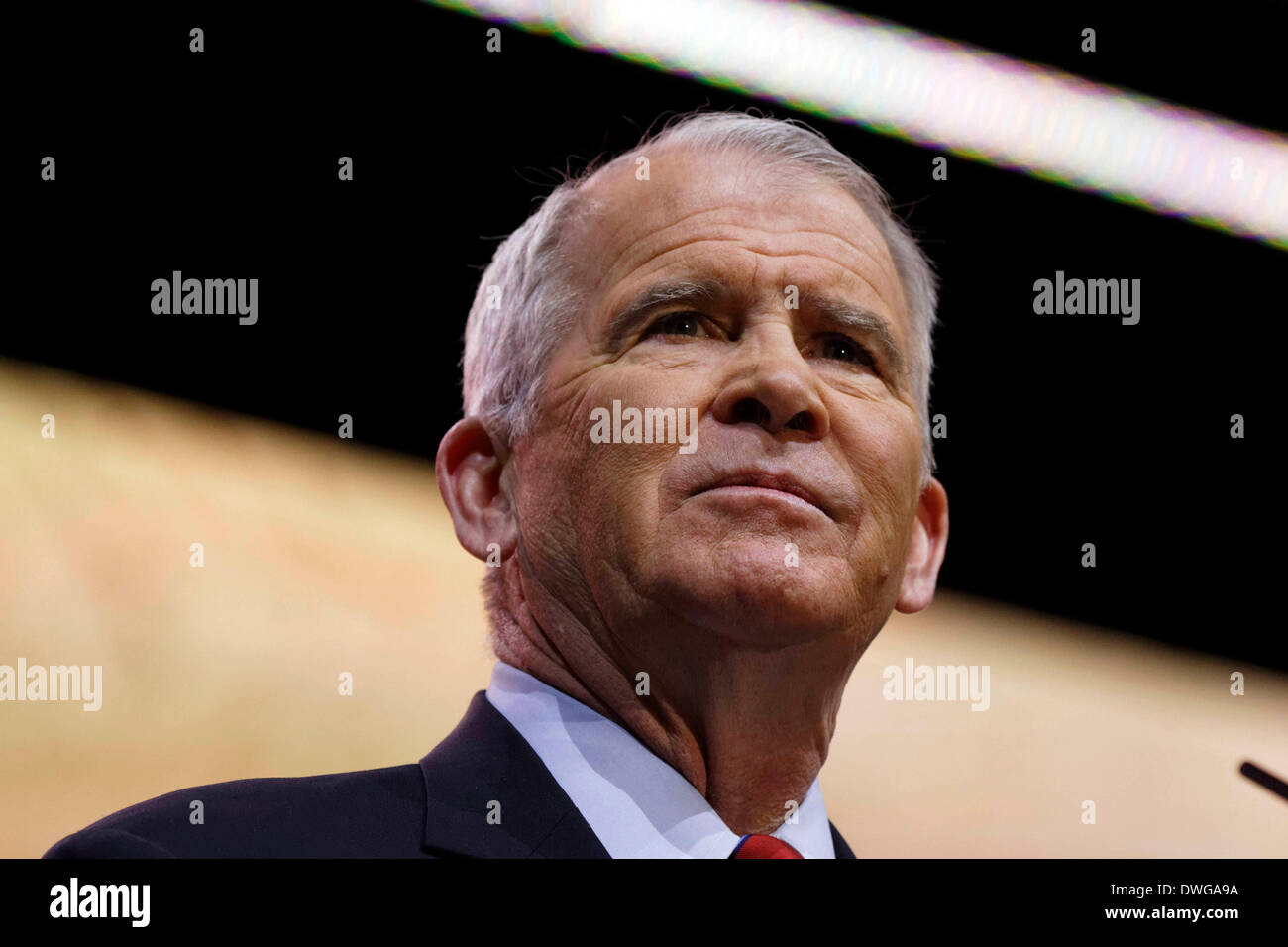 National Harbor, Maryland, USA. 7th March 2014. Retired Lieutenant ...