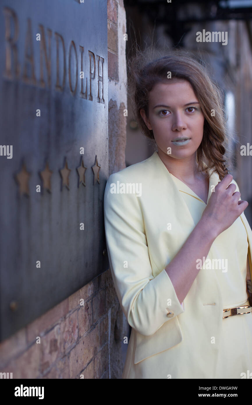 Oxford, UK, 7th March, 2014. Sarah Craddock from St. John's College ...