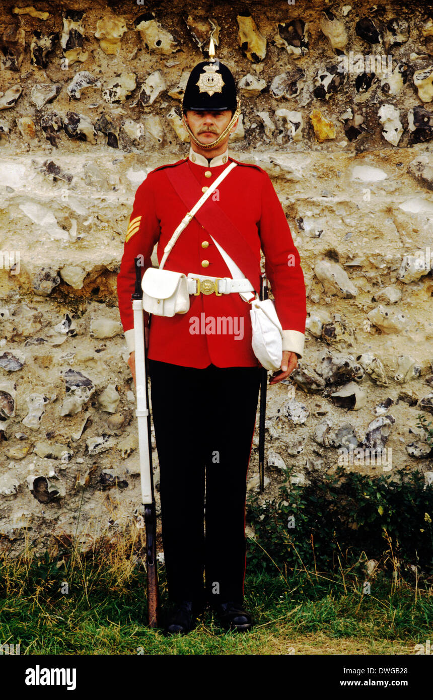 57th Middlesex Regiment, 1880, sergeant, British soldier, soldiers ...