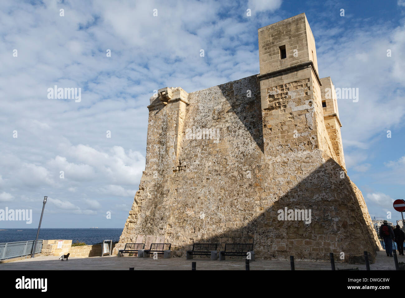 Wignacourt Tower, St Paul's Bay, Malta Stock Photo - Alamy