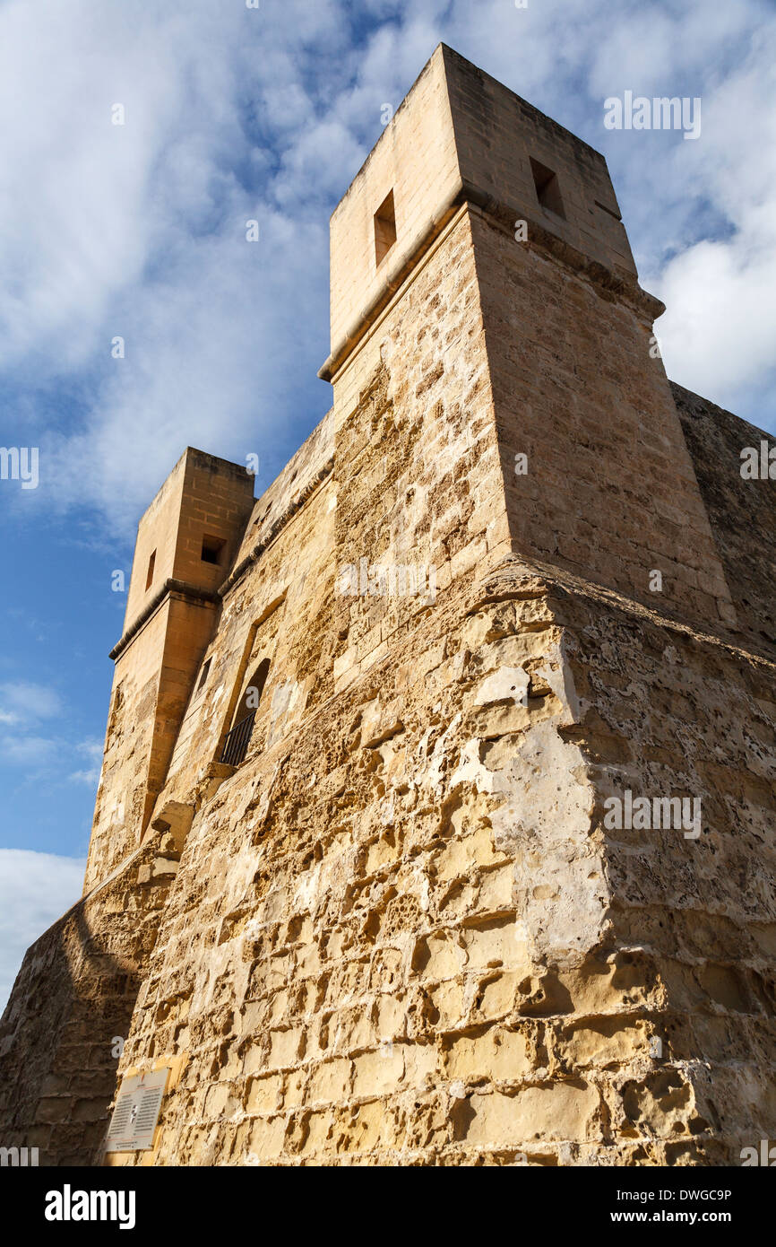 Wignacourt Tower, St Paul's Bay, Malta Stock Photo - Alamy