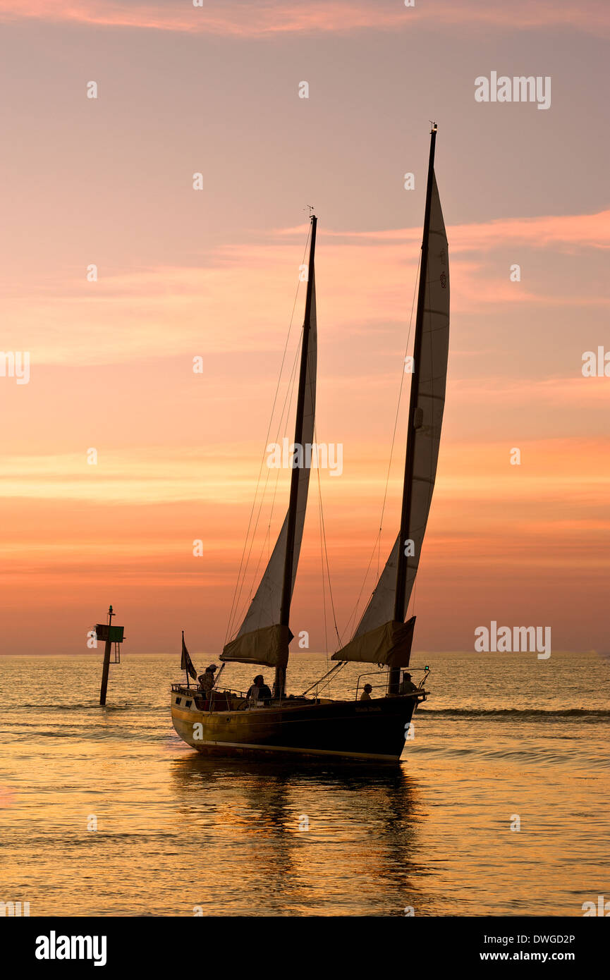 Sailing ketch boat boating hi-res stock photography and images - Alamy