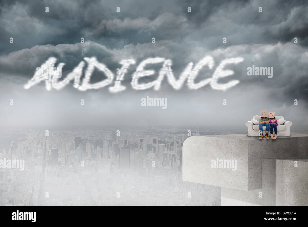 Audience looking at computer hi-res stock photography and images - Alamy