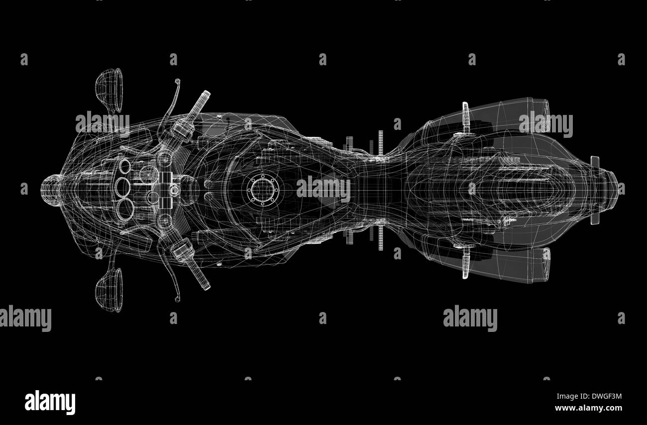 Wire Motorcycle Model High Resolution Stock Photography and Images - Alamy