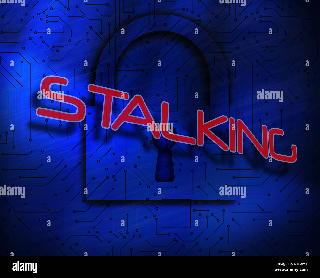 Digital stalking hi-res stock photography and images - Alamy