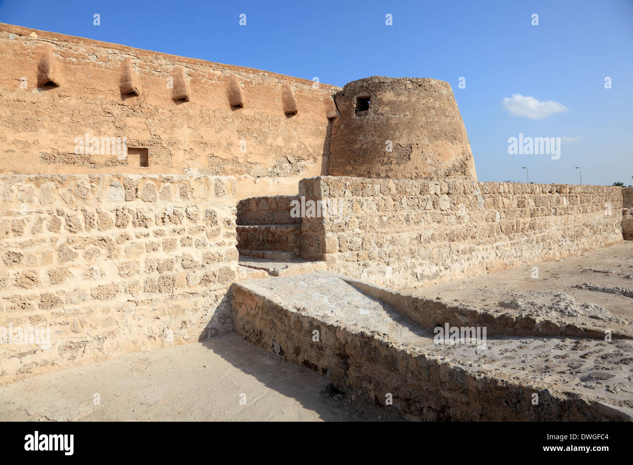 Arad Fort in Muharraq. Manama, Bahrain, Middle East Stock Photo - Alamy