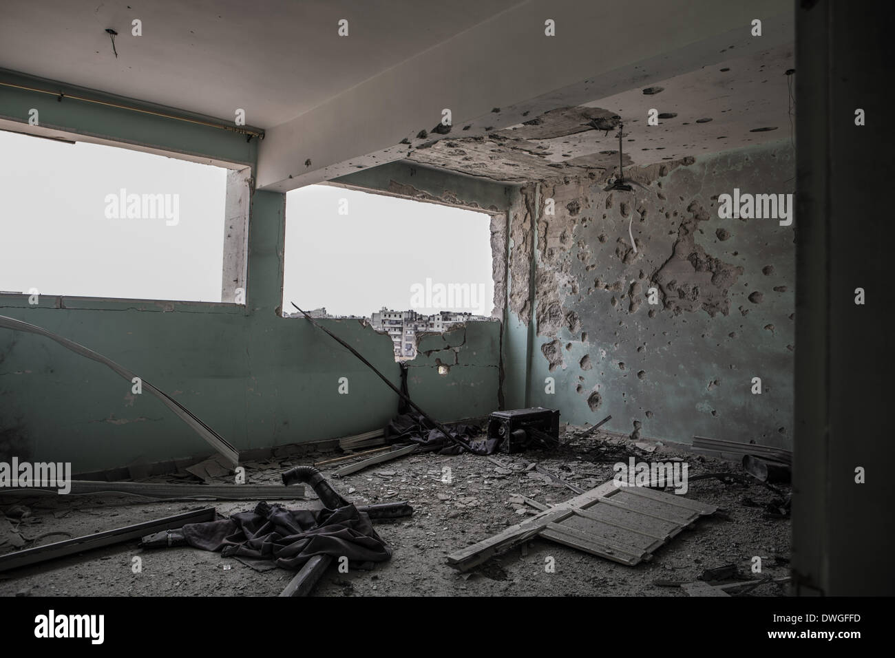 Aleppo, Syria. 2nd Apr, 2013. Bulding in the old city of Aleppo ...