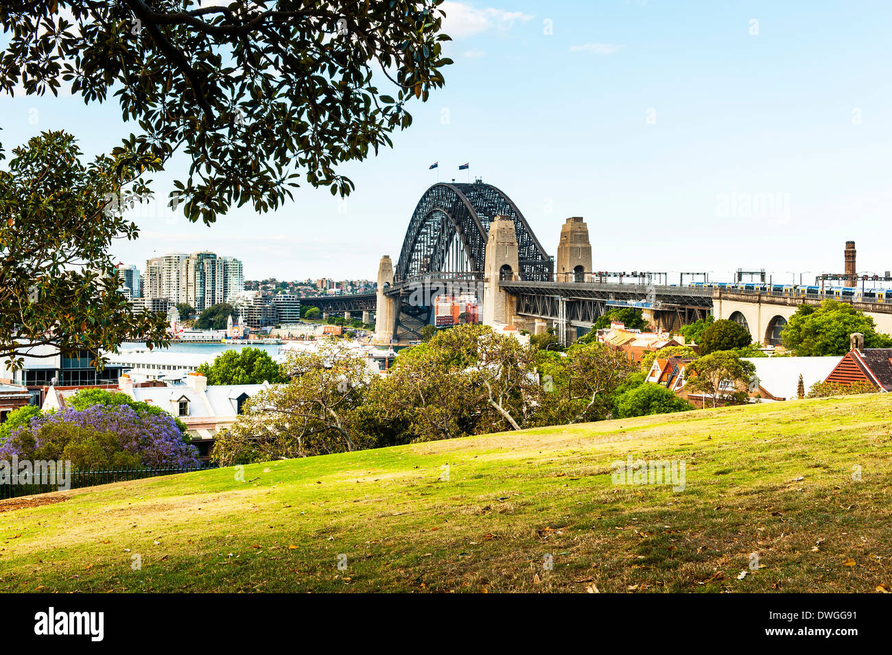 Sydney Harbour Bridge one of the most famous landmarks in Sydney, New ...