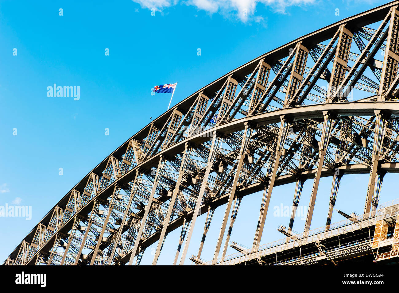 Sydney Harbour Bridge one of the most famous landmarks in Sydney, New ...
