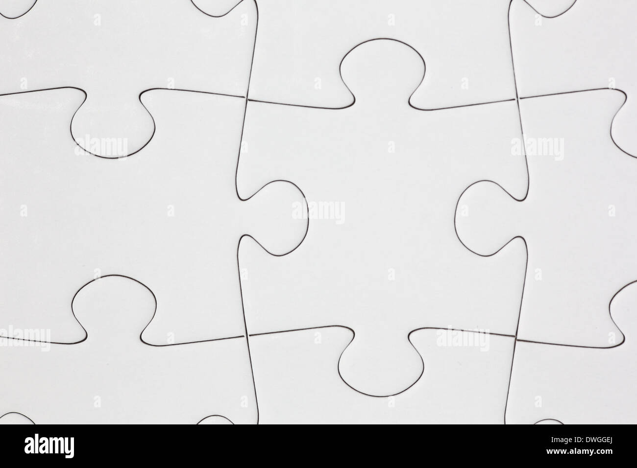 Blank jigsaw puzzle pieces hi-res stock photography and images - Alamy