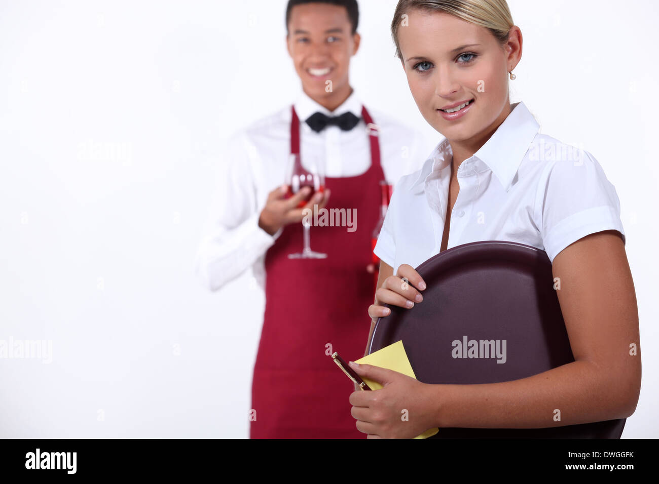 American workers hospitality hi-res stock photography and images - Alamy